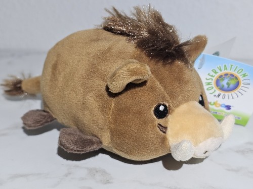 Conservation Collection Hubas Warthog Plush Stuffed Animal Toy NEW FAST ...