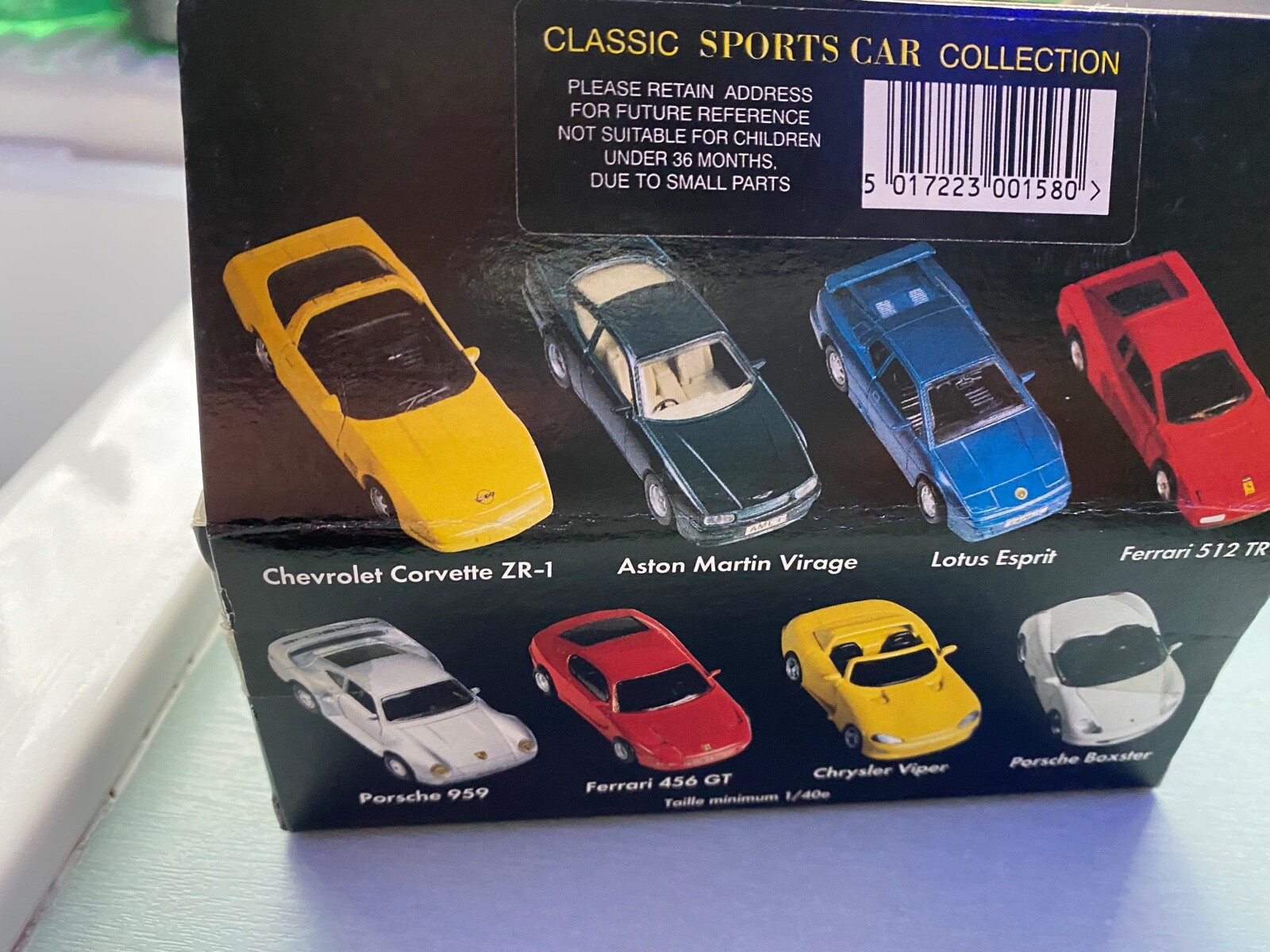 Shell Classic Sports Car Collection Porsche Boxster Diecast Toy Car ...