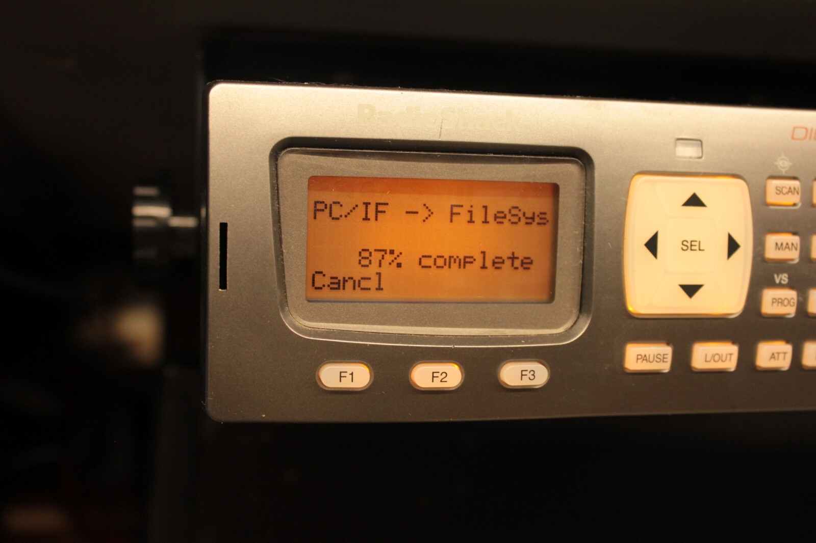 RADIO SHACK PRO-197 Digital Trunking Desktop Mobile Scanner COMPLETE w ...