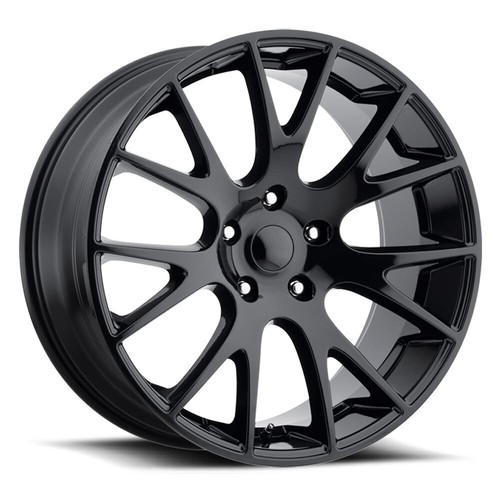 Fits 20" Hellcat Gloss Black Wheels Rims For Dodge RAM 1500 2WD 4WD ...