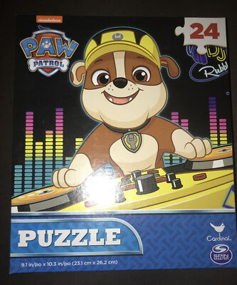 Paw Patrol 24 Piece Puzzle ~ DJ Rubble (9.1 Inches x 10.3 Inches) | eBay