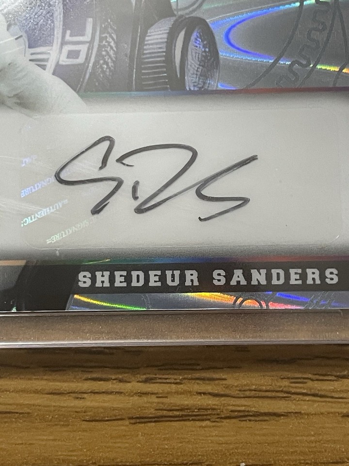 2024 WILD CARD QB1 OTC PLAT/RBW RC AUTO #A-OCW-PT-SS2 SP SHEDEUR ...