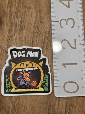 Dog Man Decal Dog Man Sticker Dogman Sticker Dogman Decal Dog Man Comic ...