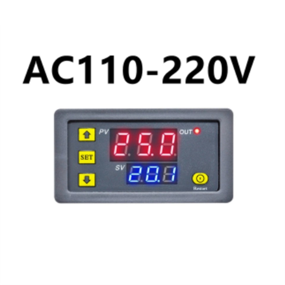 2X Digital Time Delay Relay LED Display Cycle Timer Control ...