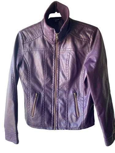 George Faux Leather Jacket | eBay