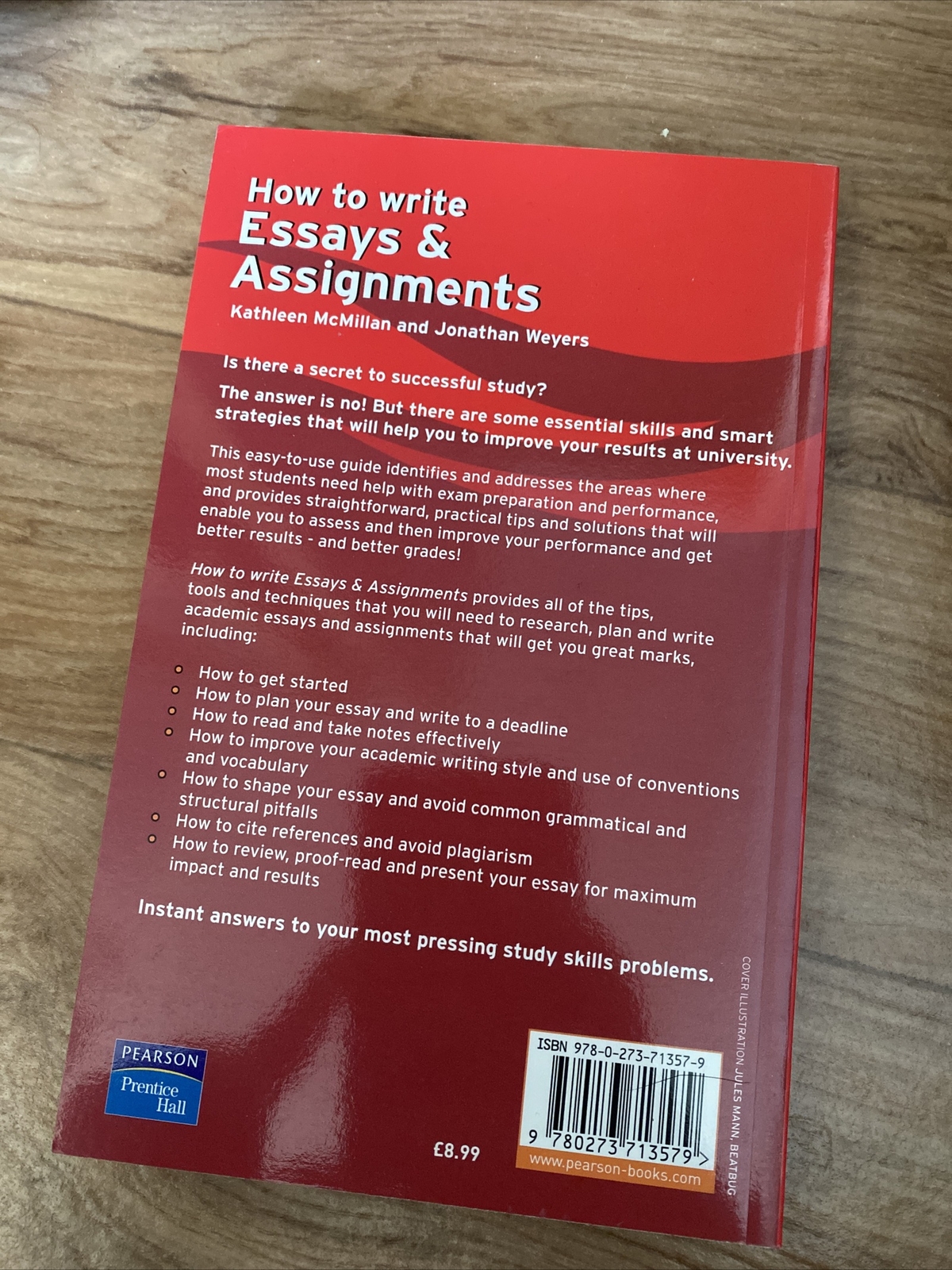 How to Write Essays and Assignments by Kathleen McMillan and Jonathan ...