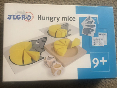 Jegro Educatief Hungry Mice Fraction game made in Holland | eBay