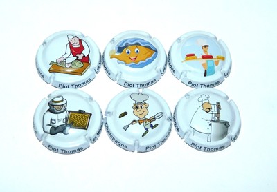 SERIE DE 6 CAPSULES DE CHAMPAGNE - THOMAS PIOT N°A3 | eBay