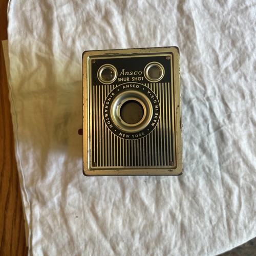 Vintage Ansco Shur Shot 20 Camera 1940s As is | eBay