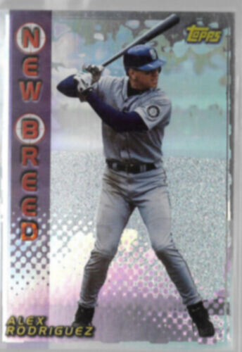 ALEX RODRIGUEZ 1998 Topps New Breed Insert #NB10. MARINERS | eBay