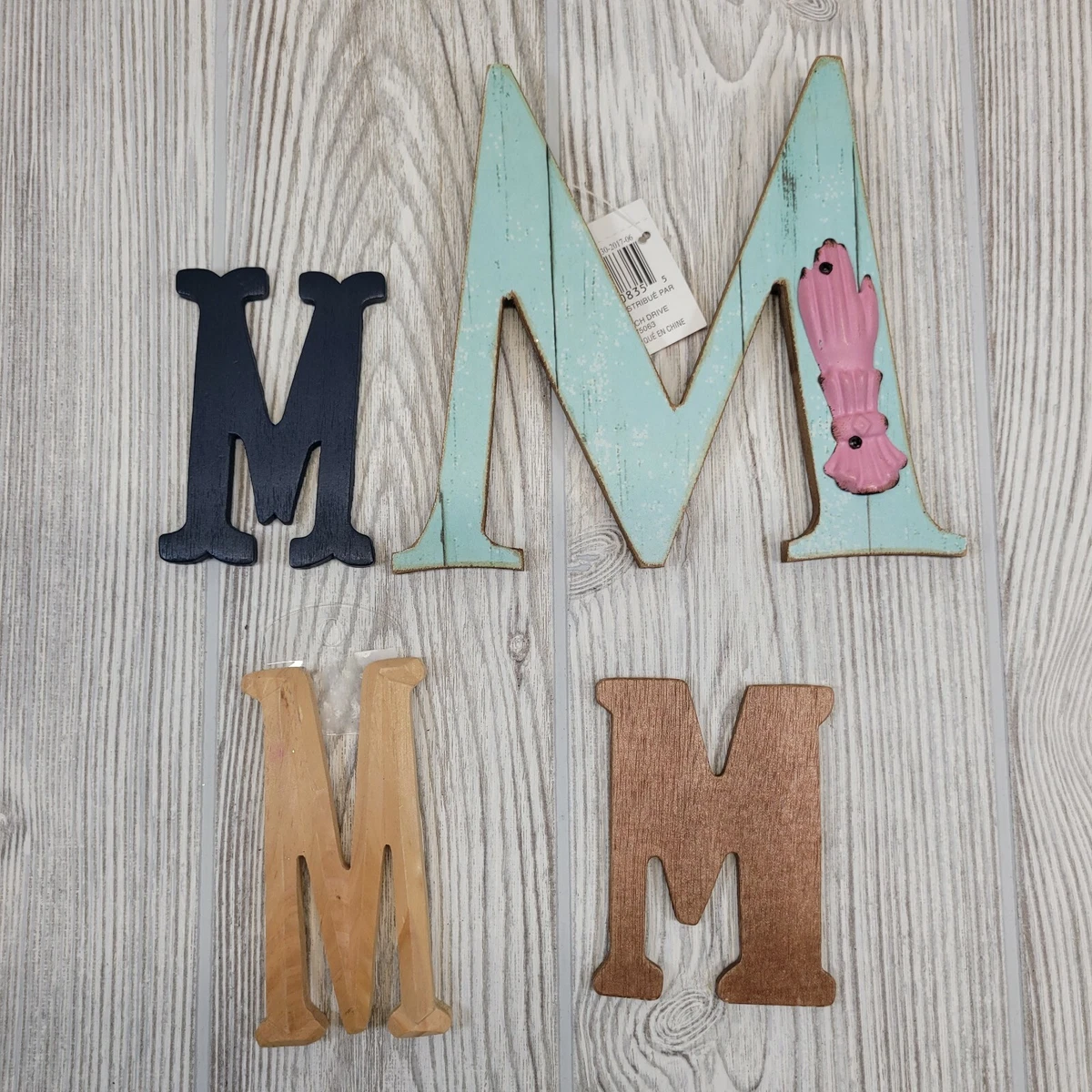 Wooden Alphabet Letters For Nursery Wall