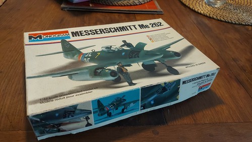 MONOGRAM Messerschmitt Me 262 1:48. Neuf jamais monté ! | eBay