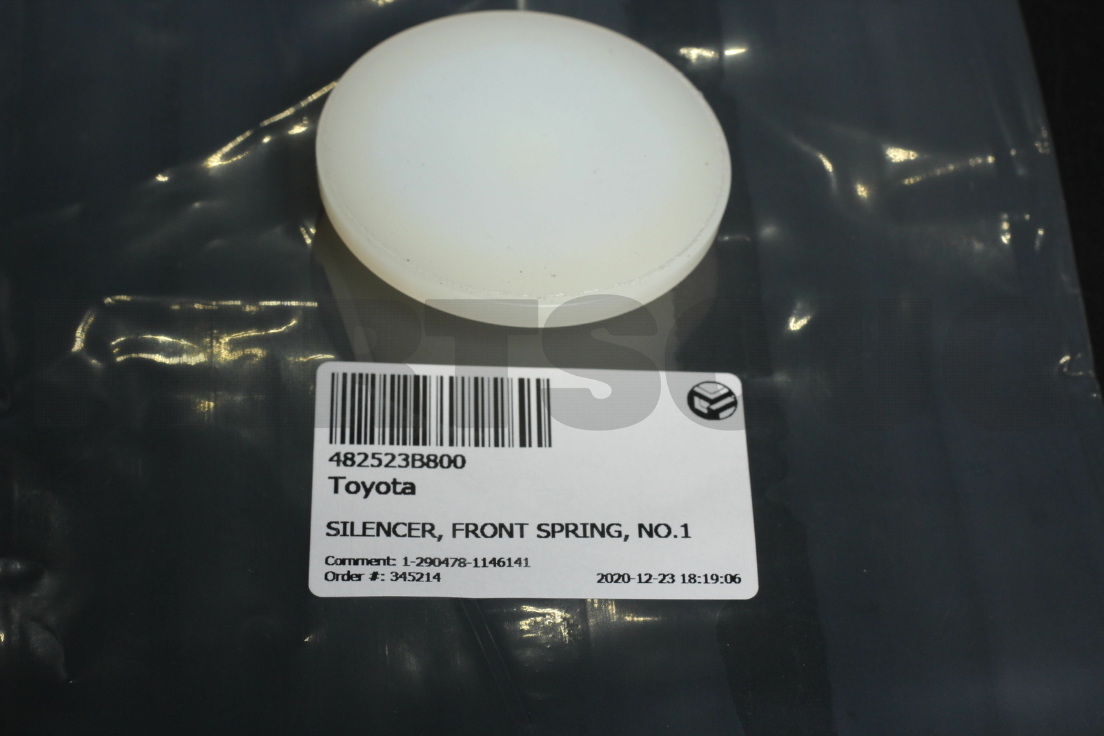 482523B800 Genuine Toyota SILENCER, FRONT SPRING, NO.1 48252-3B800 | eBay