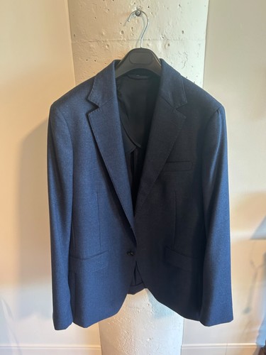 Bonobos Italian Stretch Wool Flannel Blazer Suit Jacket Navy Men 40R ...