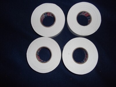 WHITE TAPE 4 ROLLS 1"x25yds. COSMETIC SECONDS JAYBIRD | eBay