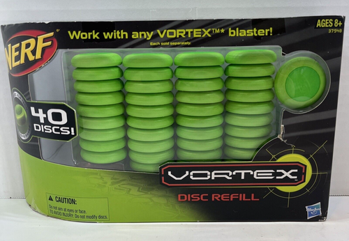 NERF+Vortex+40+Disc+Refill+Orange+37948 for sale online | eBay