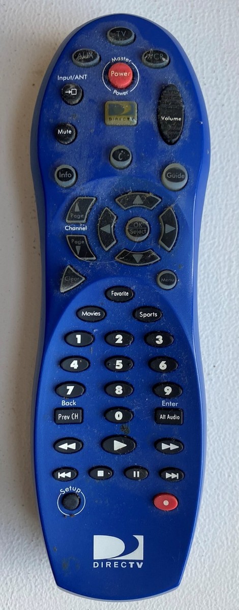 Direct Tv Remote Back