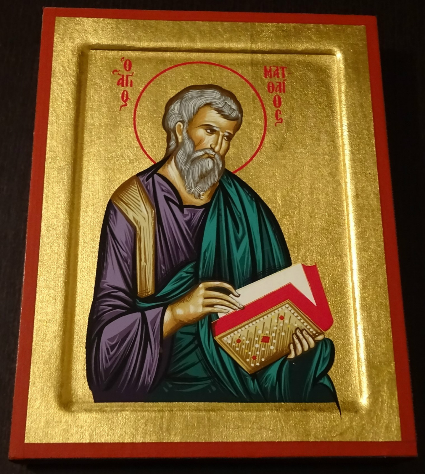 Heilige Matthäus Ikone Ikonen Icon Matthias Icone Saint San Matteo ...