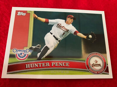 2011 Topps Opening Day Baseball Card #22 Hunter Pence Houston Astros ...