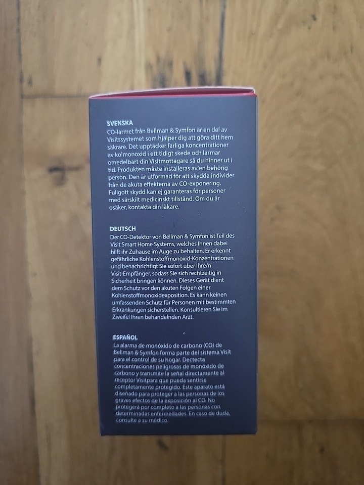 Bellman & Symfon Visit CO Alarm Transmitter BE1555 – Carbon Monoxide | eBay