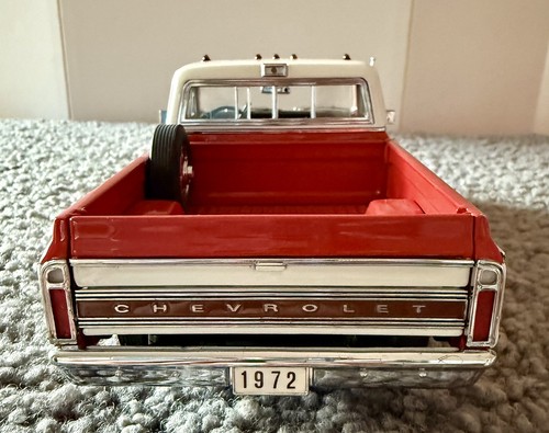 DANBURY MINT 1972 Chevrolet Cheyenne Pickup Truck Red/White! Box ...