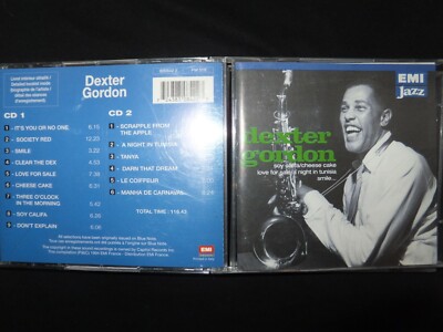 2 CD DEXTER GORDON / SOY CALIFA - CHEESE CAKE - LOVE FOR SALE - A NIGHT ...