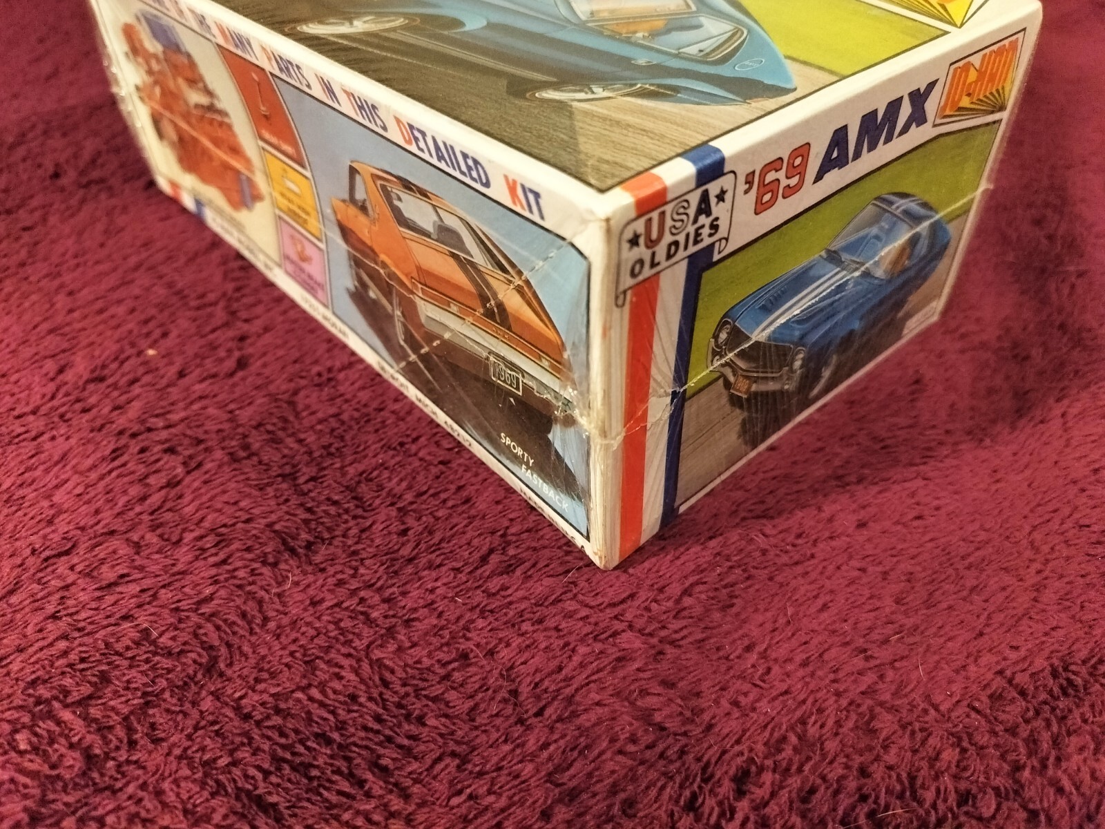 Jo-Han 1:25 '69 AMX Model Car Kit #C-4369 AMC Javelin 1969 *FACTORY ...