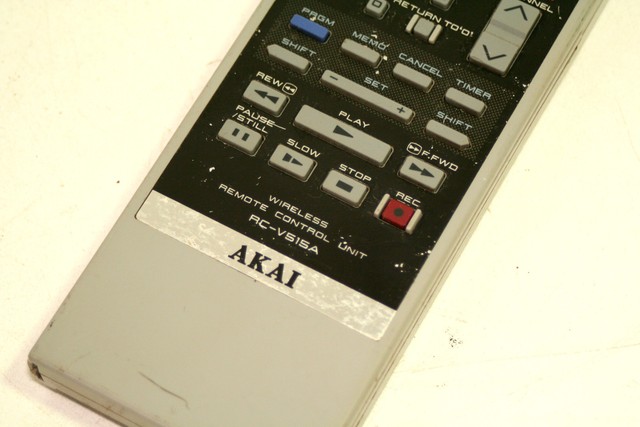 AKAI RC-V515A VCR VHS Remote Control for sale online | eBay