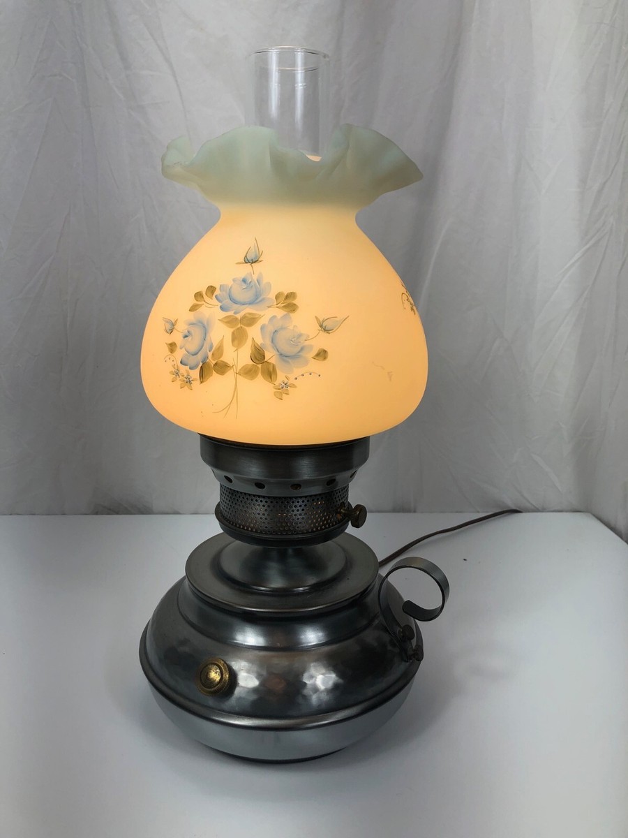 Fenton Hand Painted Lamp Shades