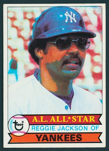 1979 Topps - Reggie Jackson #700 Known Print Error Beard Variation ...
