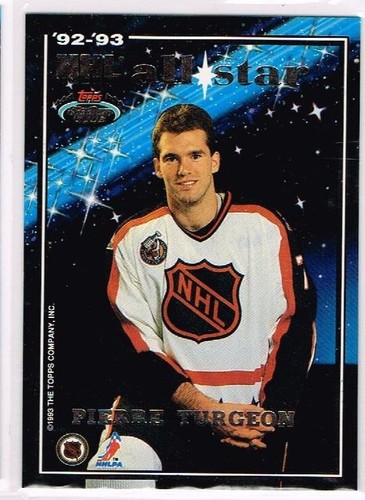 1993-94 Stadium Club NHL All Star Pierre Turgeon/Mike Modano NM/MT 2301 ...