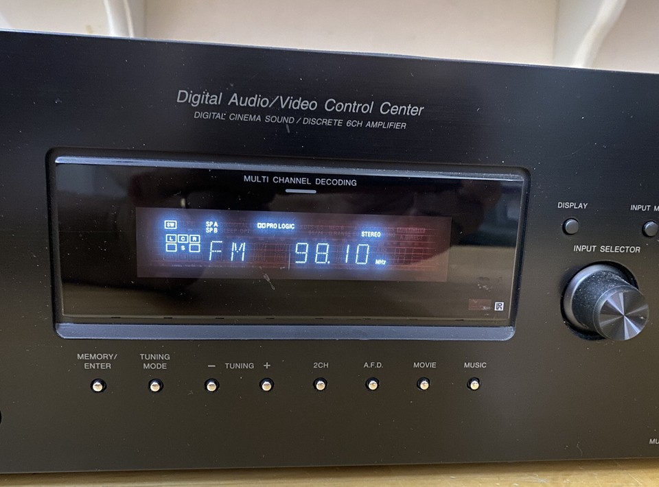 Sony STR-DG500 6.1 Channel Home Theater Receiver Digital Audio Control ...