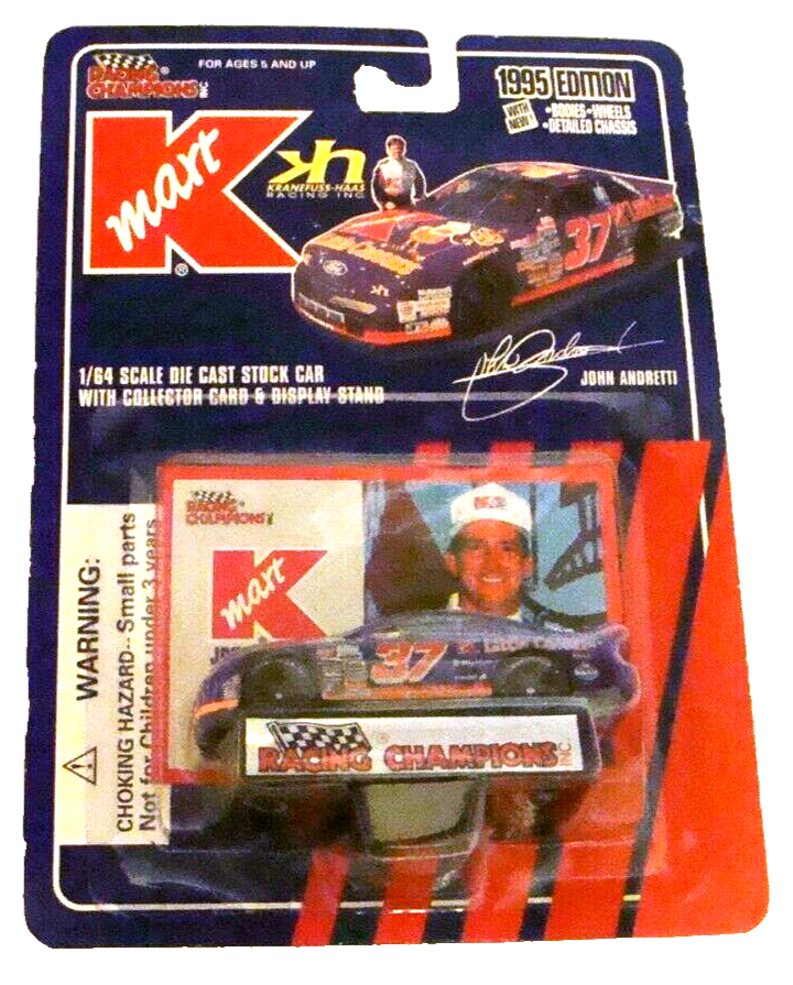 NASCAR #37 John Andretti KMart Lil Caesars Ford 1:64 Racing Champions ...