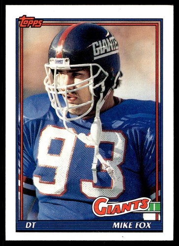 1991 Topps Mike Fox G25 #26 | eBay