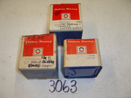 Original Delco Remy 8 Cylinder Distributor Cap & GM AC "Boxes" | eBay