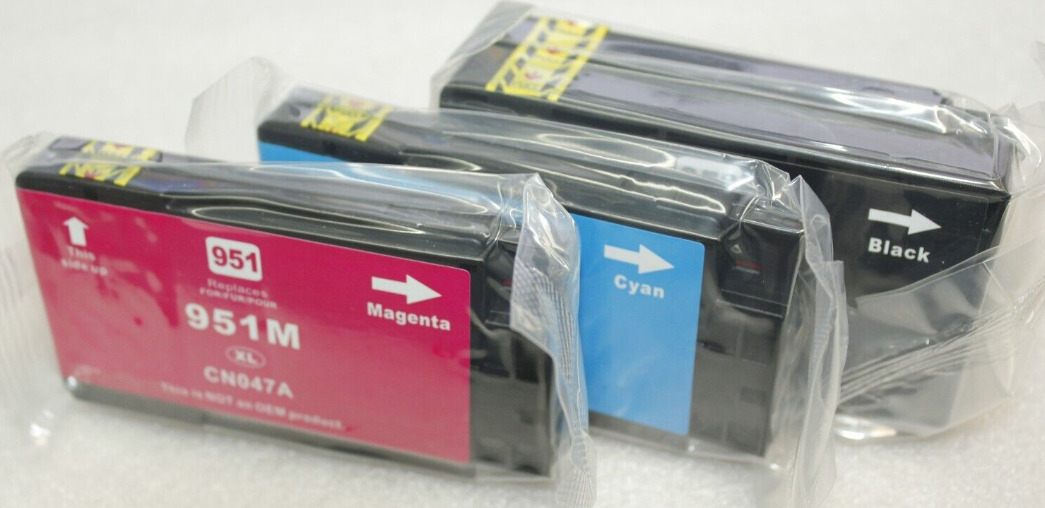 4PK ink For HP 950 951 OfficeJet Pro 8100 8600 8610 8615 8625 8630 8660 ...