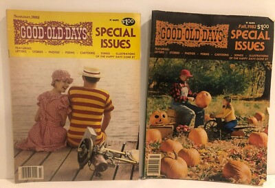Vintage Good Old Days Magazine - 2 Special Issues - Summer and Fall ...