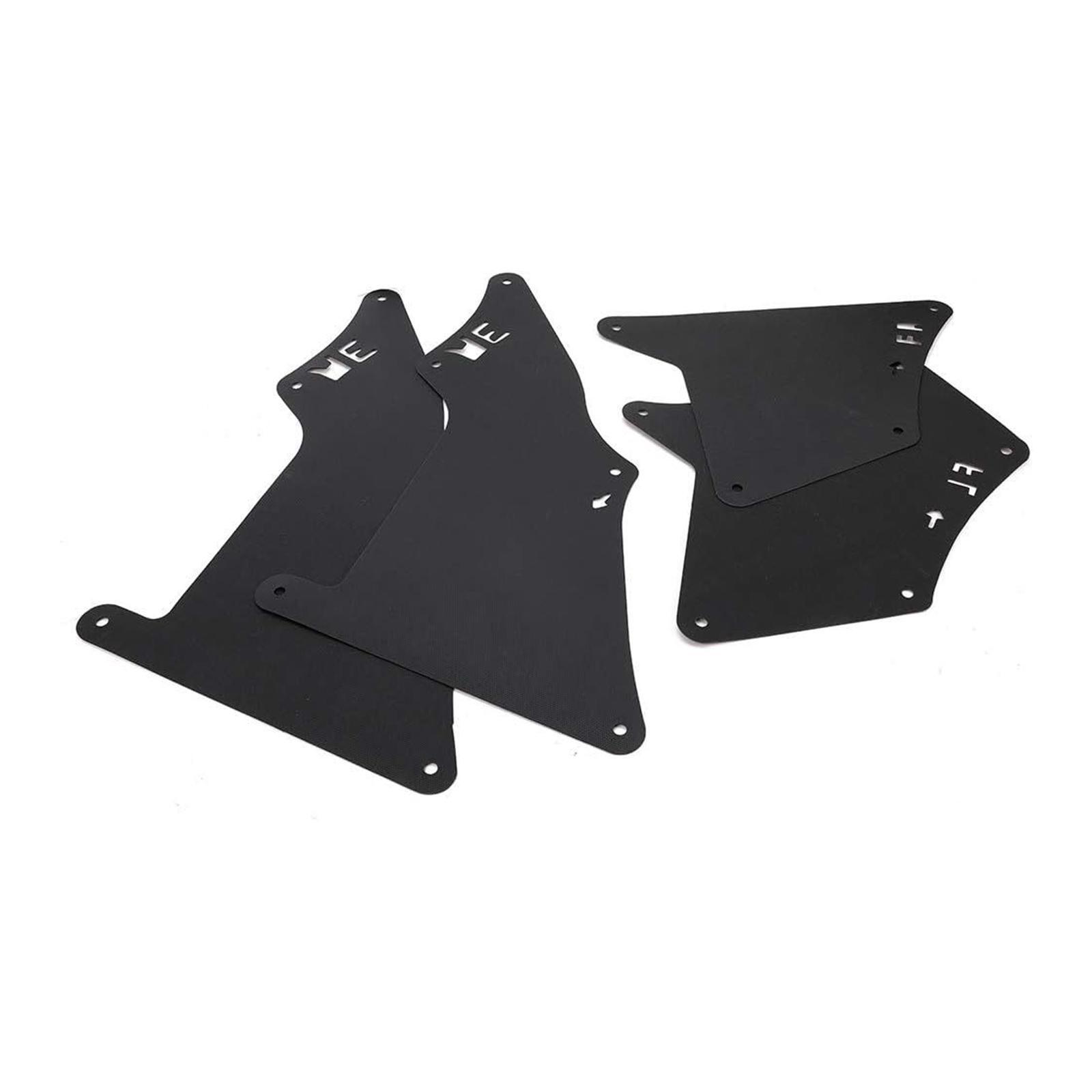 4Pcs Fender Liner Apron Car Accessories Front Wheel Splash Shield Guard ...