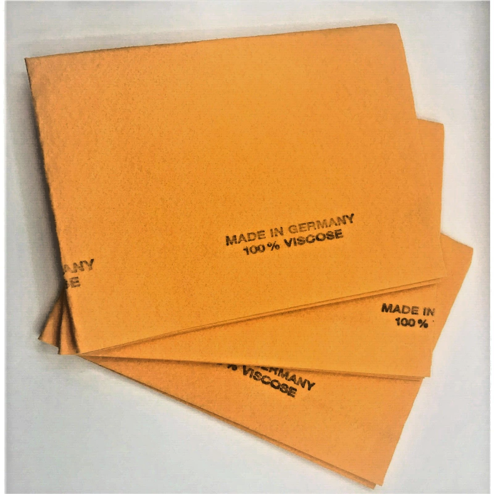 10 Extra Large German Shammy Cloths. Chamois Towels. Super Absorbent ...