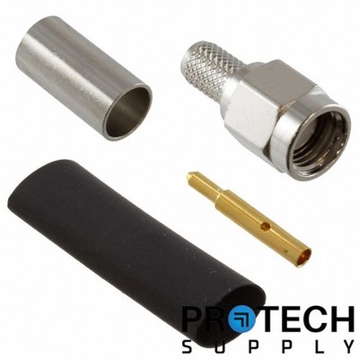 (98/Pk) TE Connectivity CONSMA007-R58 SMA Connector Plug Male with ...