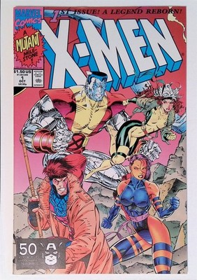 X-Men #1B (Oct 1991, Marvel) VF+ | eBay