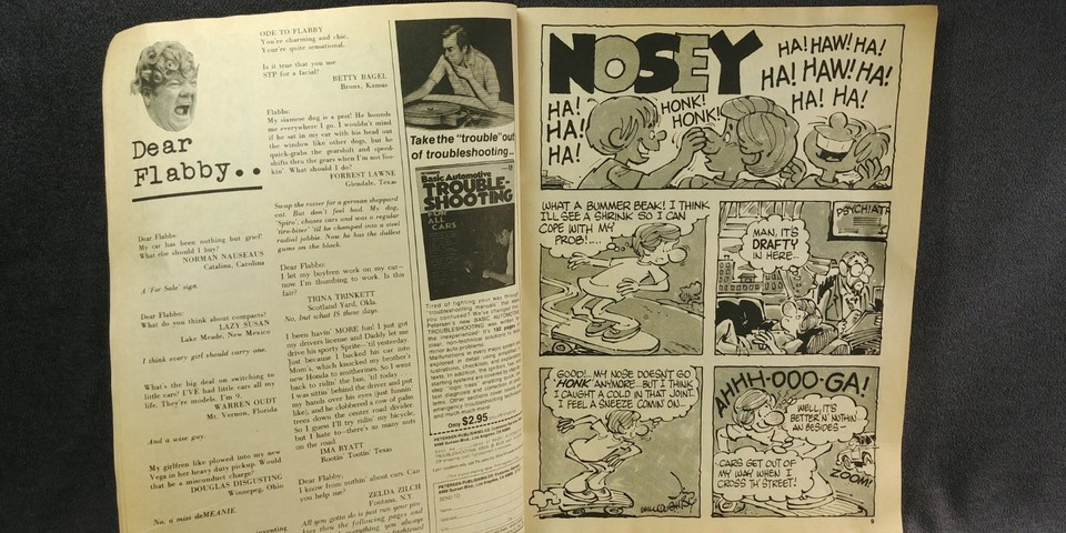 1974 CARtoons Magazine August Car Motorcycle Comic Book Hot Rat Rod Unk ...