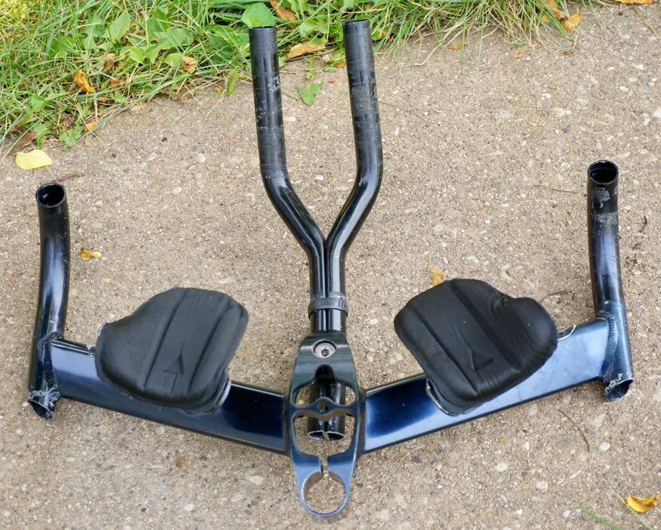 Cinelli Angel Handlebar Aero Bar Alter Stem 1 1/8 43cm Time Trial Track ...