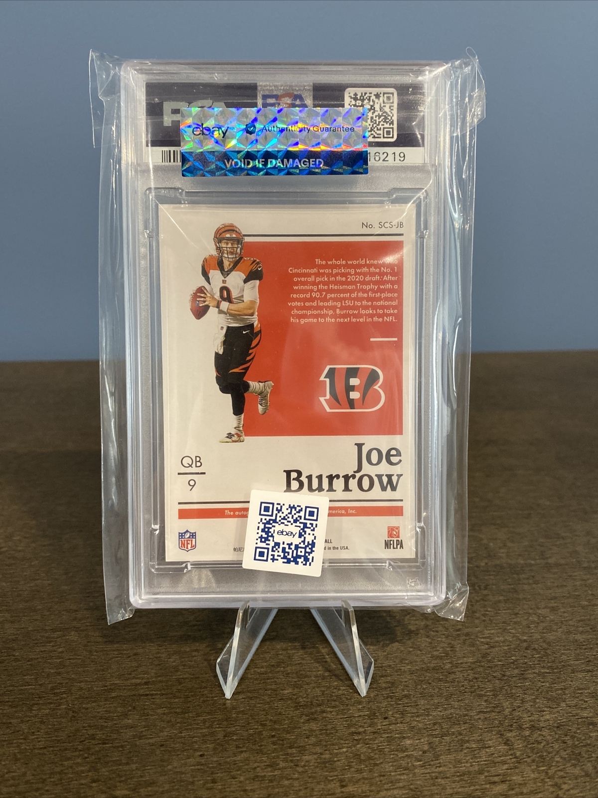 2020 Panini Encased Joe Burrow Auto /5 Scripted Signatures #JB RC On ...