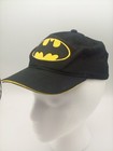 Batman Youth Medium Hat Black with/ 3.5" Bat Emblem 100% Cotton | eBay