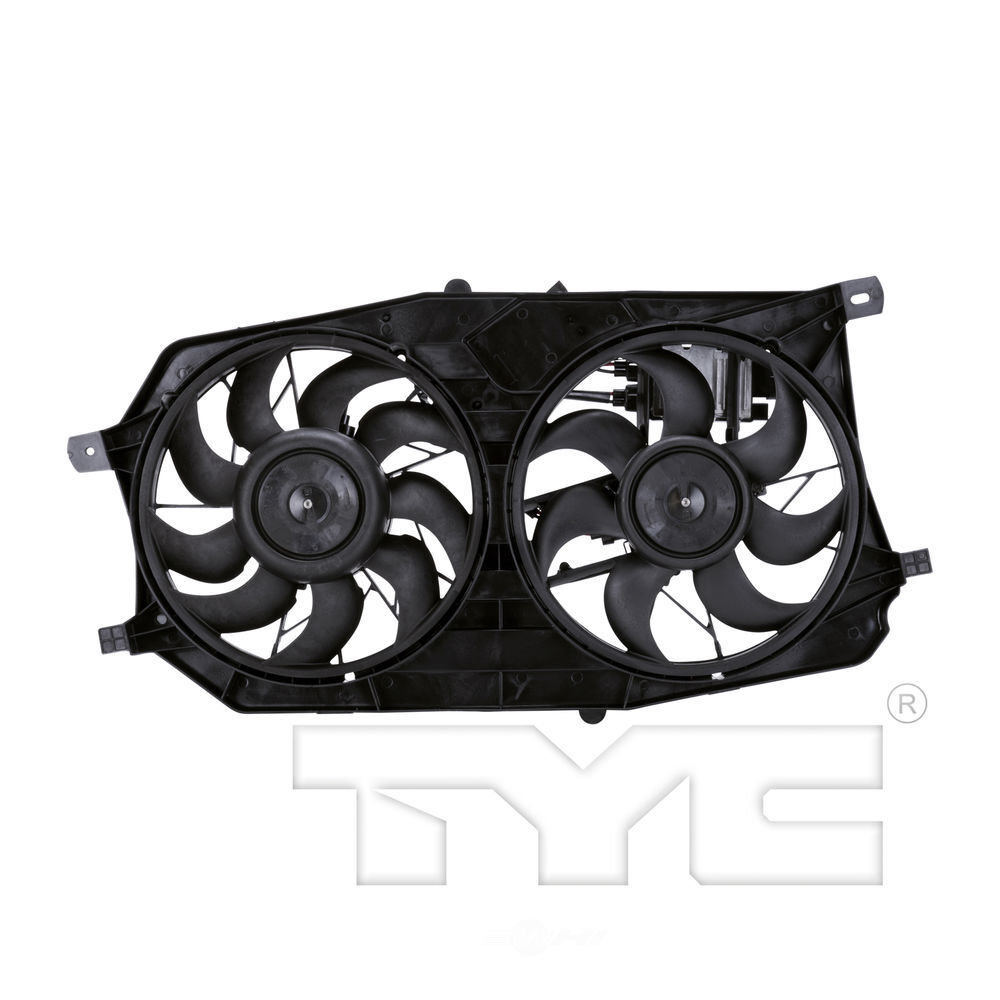 Dual Radiator and Condenser Fan Assembly TYC 621280 for sale online | eBay