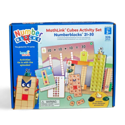 Numberblocks MathLink Cubes 21-30 Activity Set NEW | eBay Australia