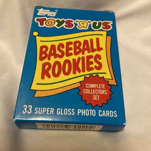 1987 Toys R Us Topps Baseball Rookies Set of 33 Bo Jackson, Bonds ...