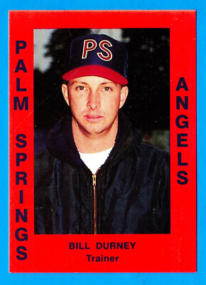 Bill Durney 1988 Cal League Palm Springs Angels # 115 (ex-mt) | eBay