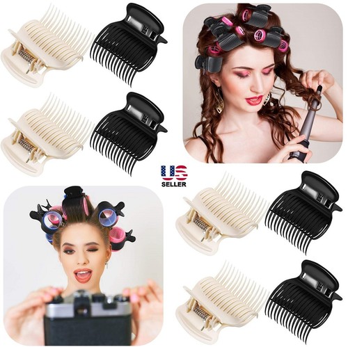 8Pcs Hot Roller Clips Hair Curler Claw Clips Replacement Roller Clips ...